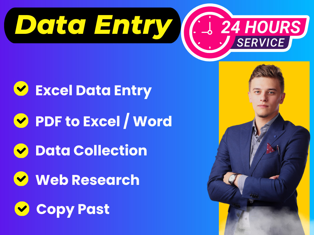 Data Entry Expert, Web Research, and Online Research | Upwork
