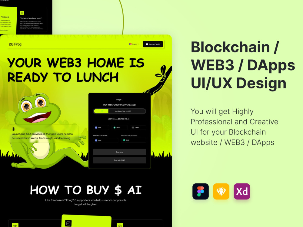 Blockchain, web3, dapps web design | Upwork