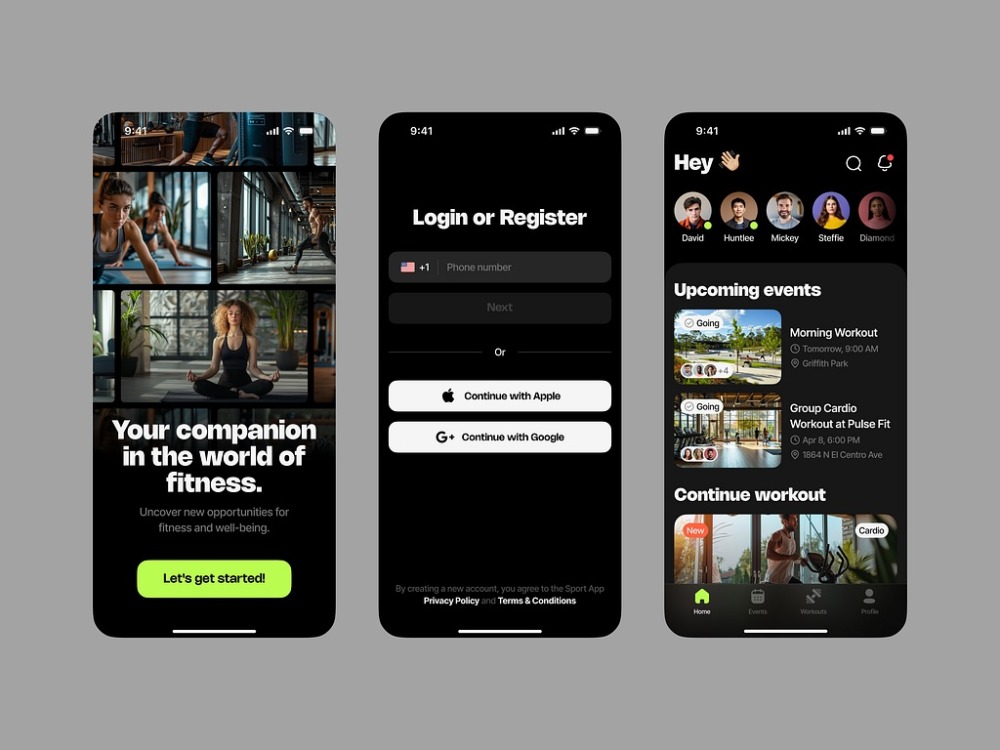 A stunning and user-friendly mobile app design | Upwork