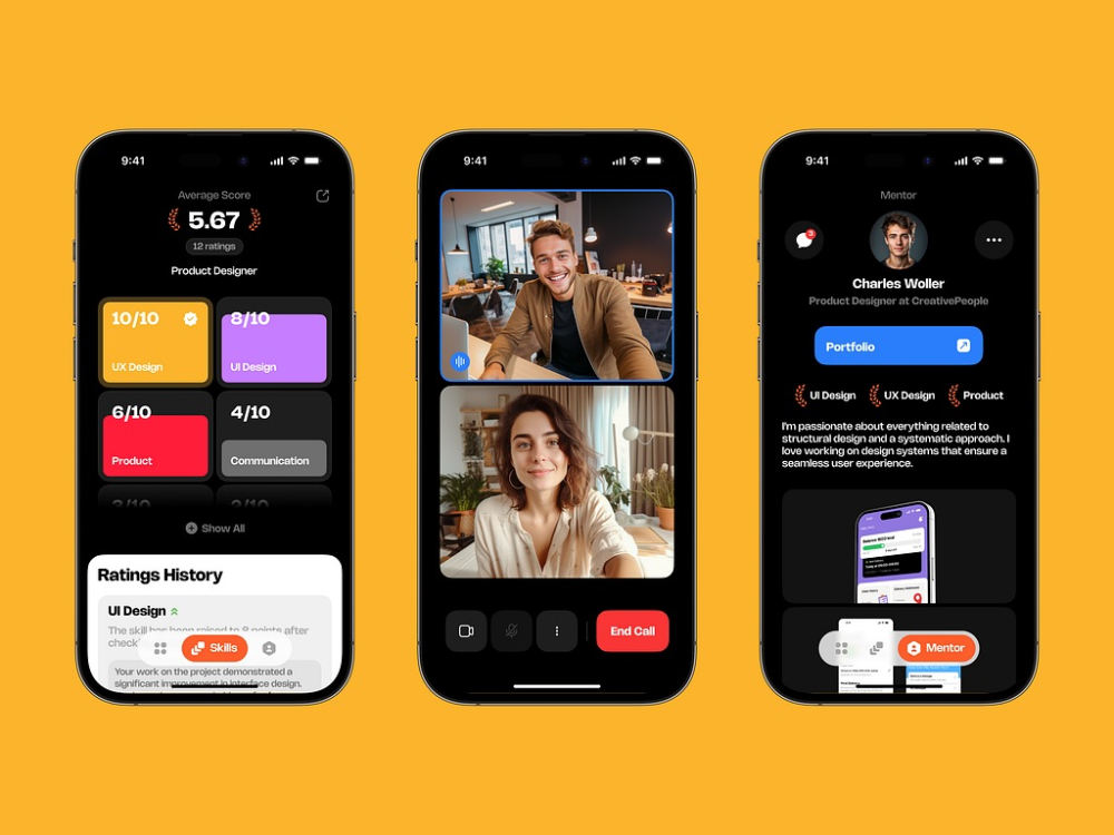 A stunning and user-friendly mobile app design | Upwork