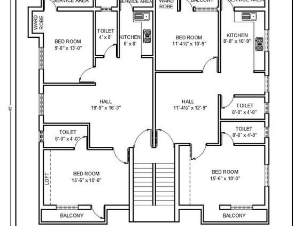 Do layout plans for residential and commercial buildings | Upwork