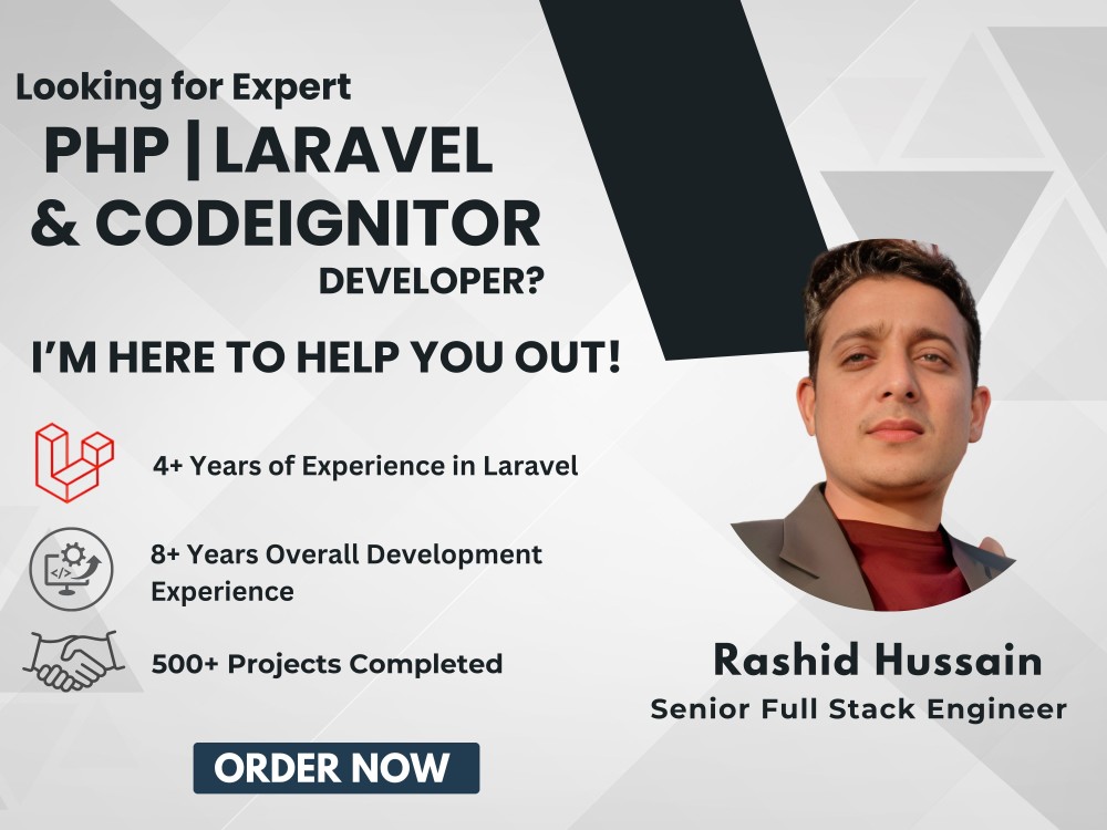 Core PHP Expert | Laravel | Codeignitor Expert Web Developer | Upwork Core PHP Expert | Laravel | Codeignitor Expert Web Developer | Upwork