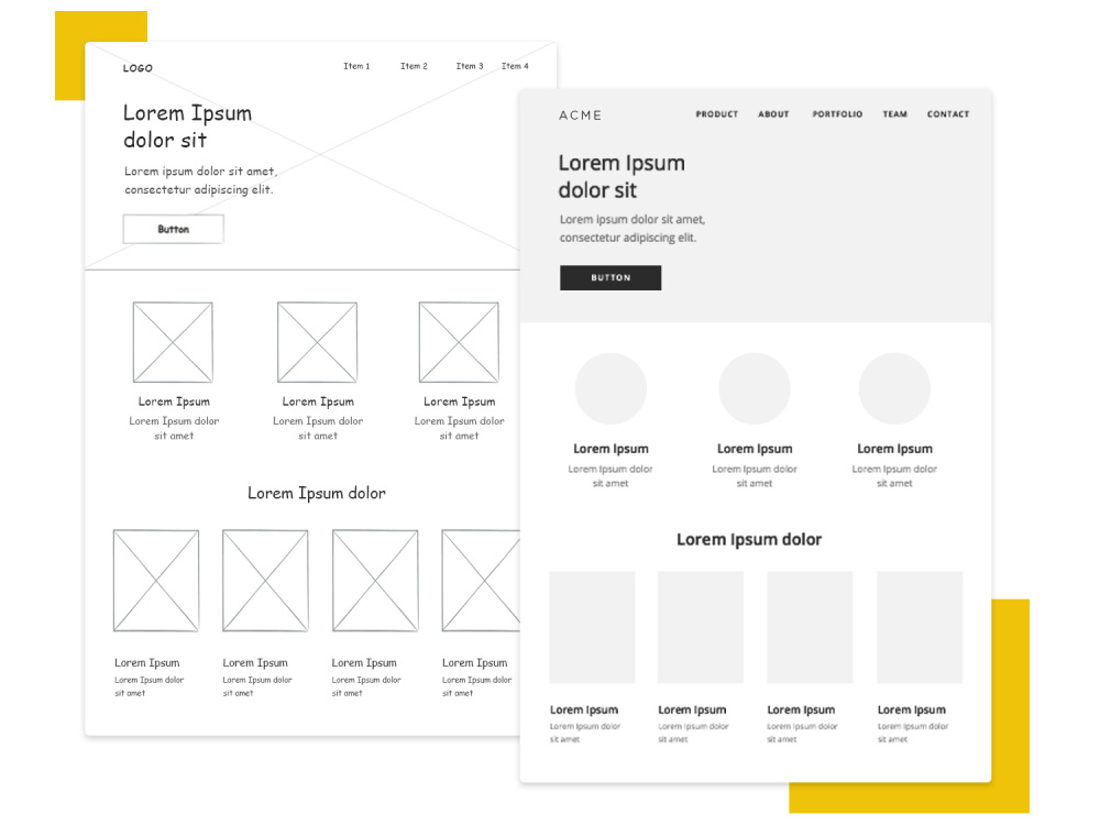 A fanatstic wireframe and a lo-fi prototype for your app | Upwork