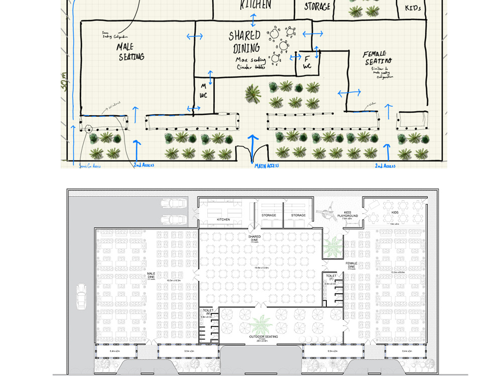 Images, sketches, pdf convert into professional AutoCAD drawing | Upwork