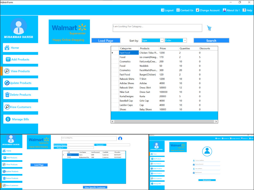 A desktop application using C sharp, Windows Form, Asp.Net and WPF | Upwork