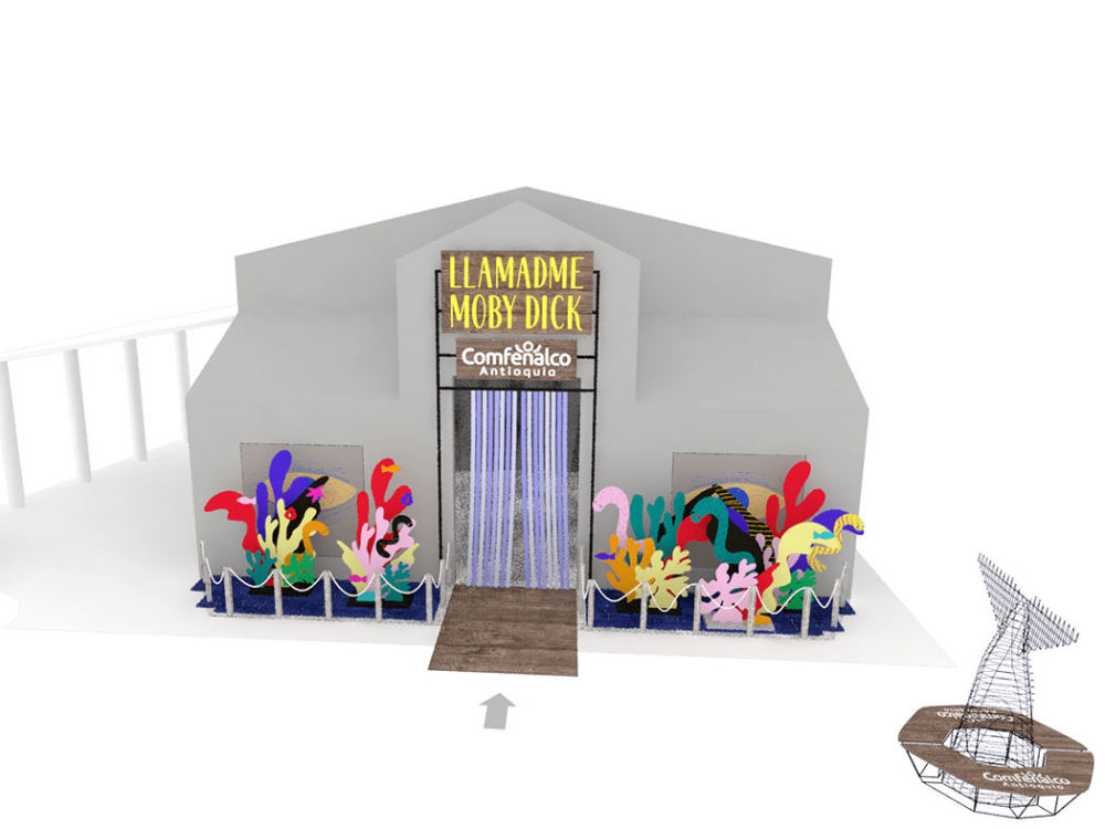 Moby Dick Stand Design | Upwork