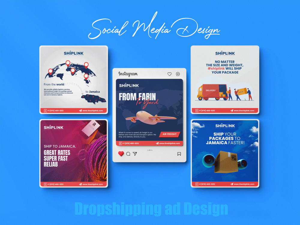 30 social media design posts | Upwork