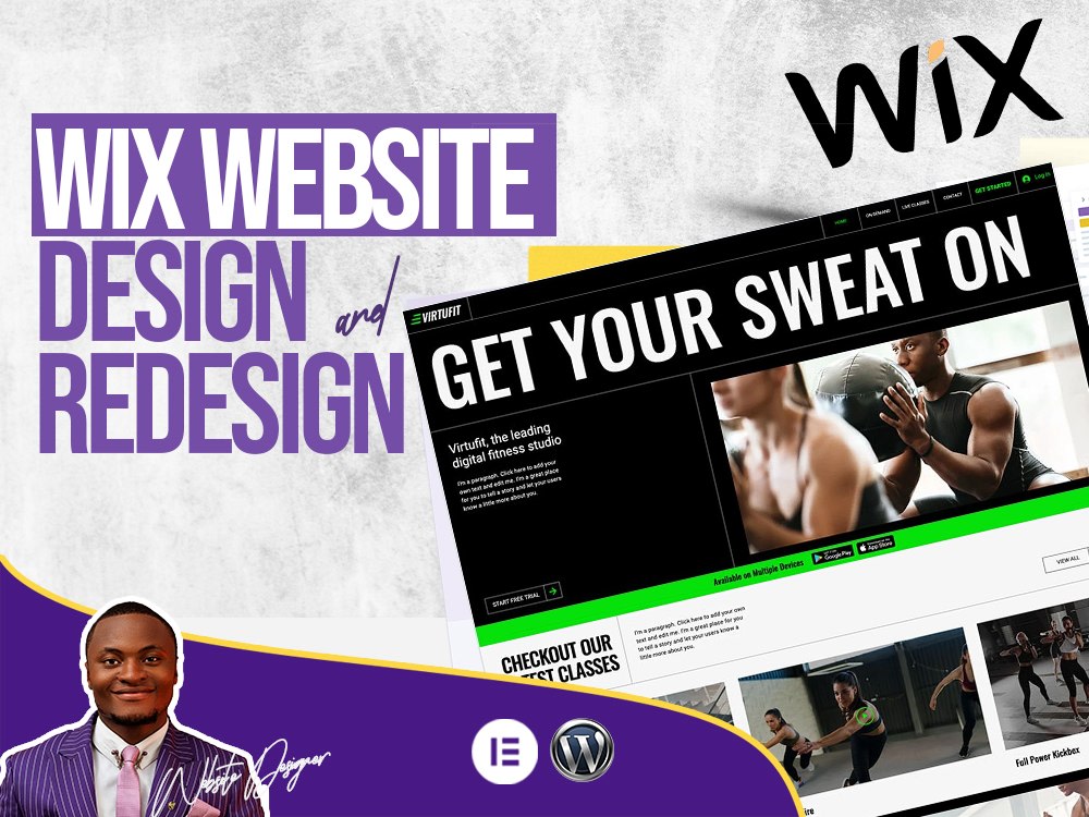 A wix studio and wix editor website design and redesign | Upwork
