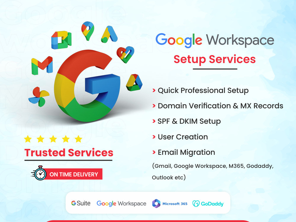 Professional Google Workspace Setup With MX, SPF, DKIM Configuration ...