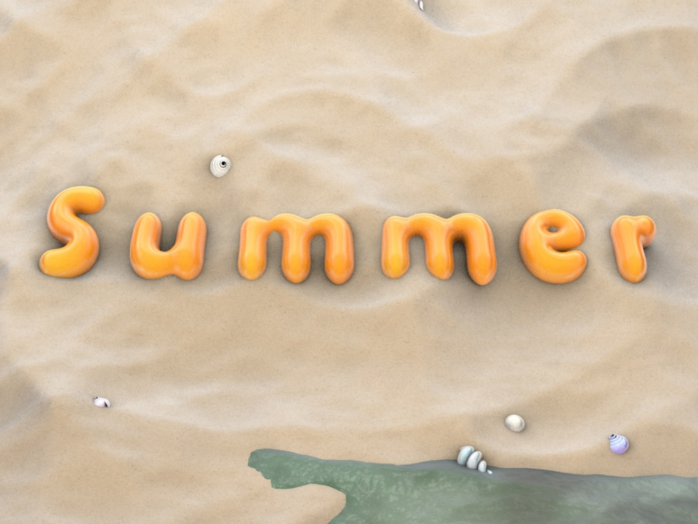 Amazing 3d balloon typography | Upwork
