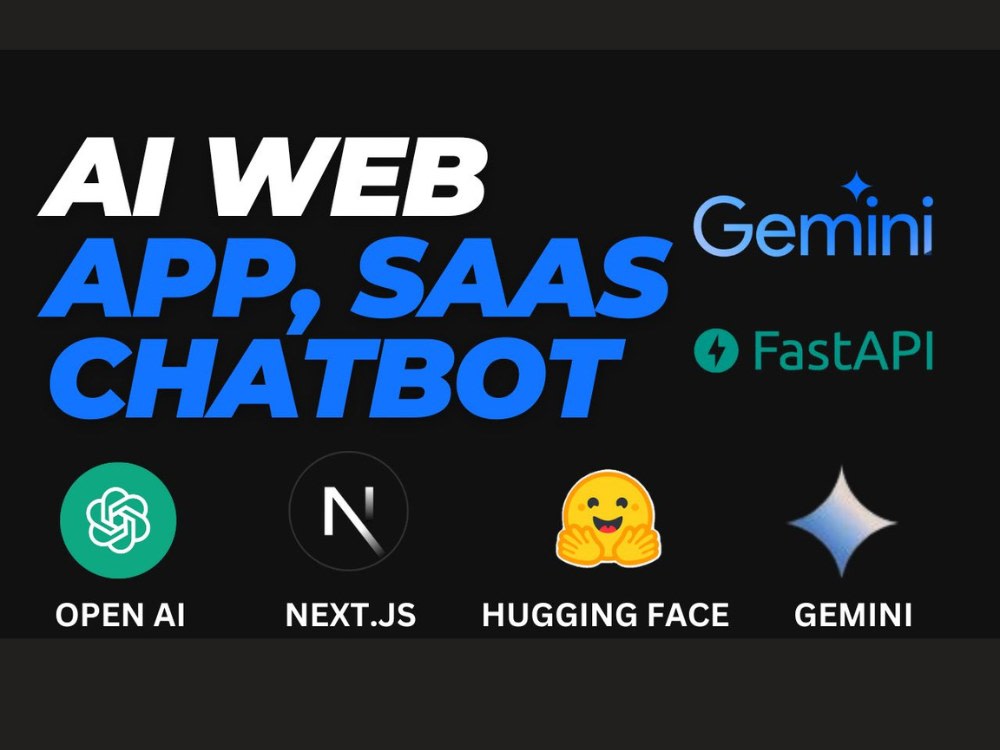 Ai app, saas with openai, langchain, gemini, nextjs, fastapi | Upwork