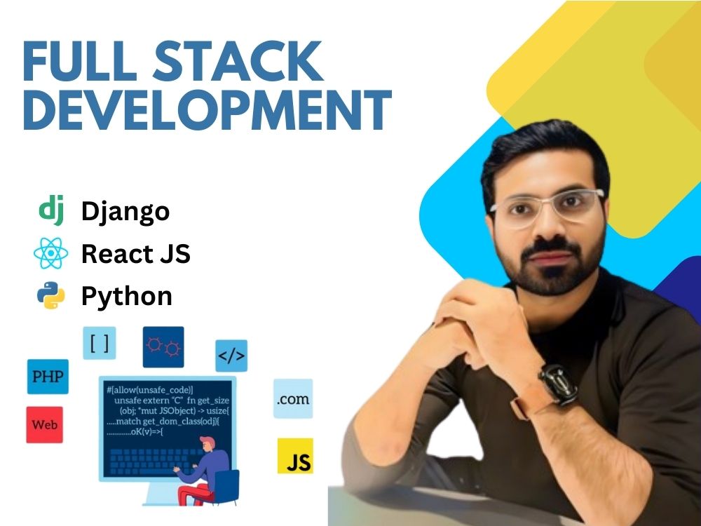 Full Stack Web App (Python, React JS, Next Js, Node JS, Django, Flask ...