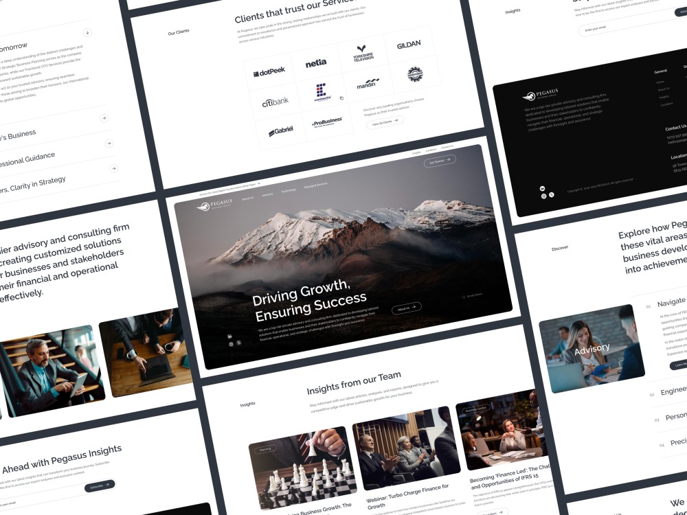 An attractive UI/UX design of landing page & website design in Sketch ...