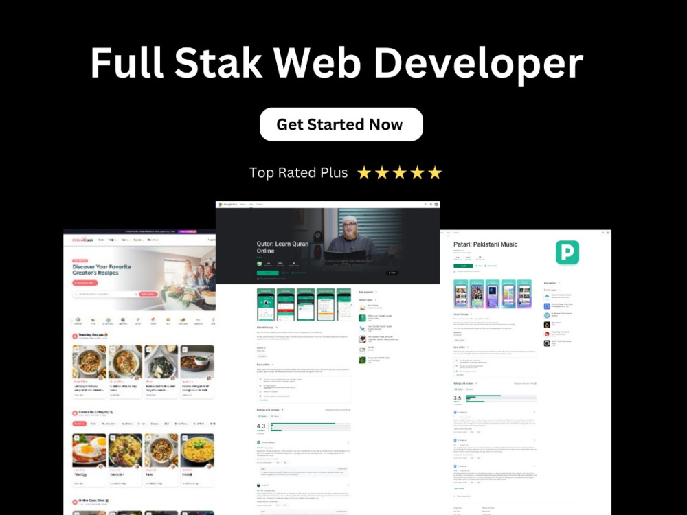 Full Stack Developer | Full Stack Web Developer | MERN | Upwork