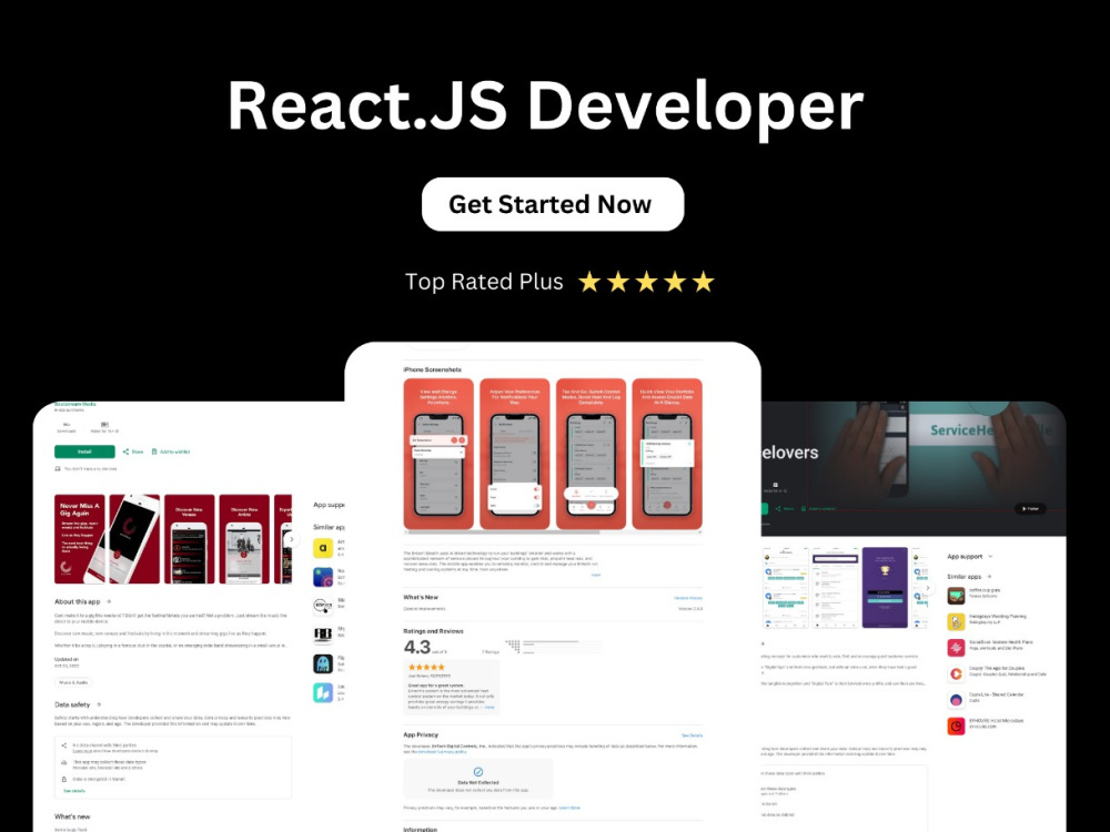 React Developer | Front End Developer | Figma to React JS| Next JS | Upwork