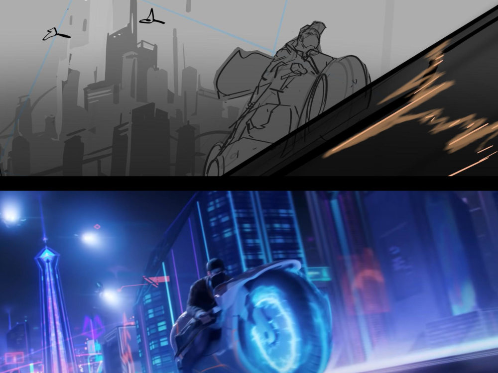 Fantastic Storyboard,with edited animatic(sound and animation) | Upwork