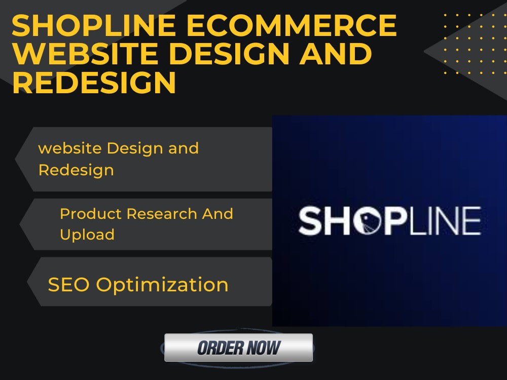 Shopline ecommerce website design and redesign | Upwork