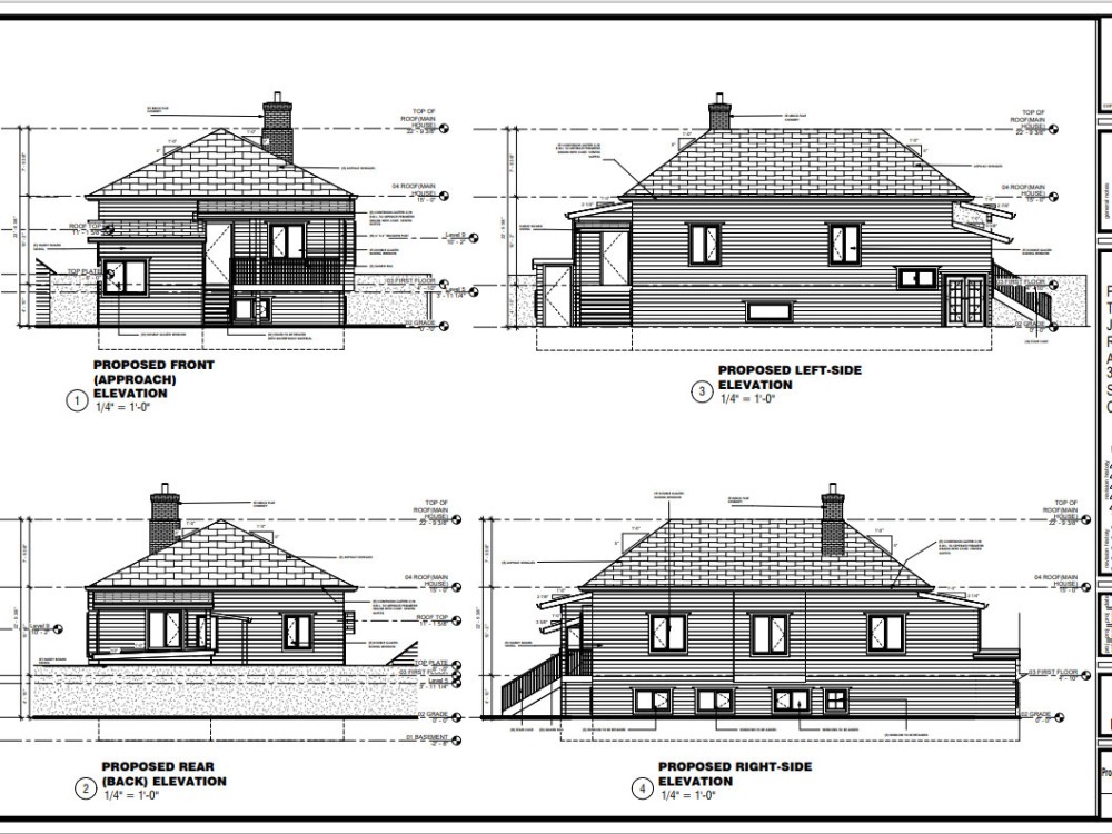 A Full set of Stamped Plans (Architectural, MEP, Structural, Energy ...
