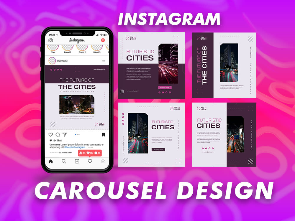 A creative Carousel post For Instagram | Upwork