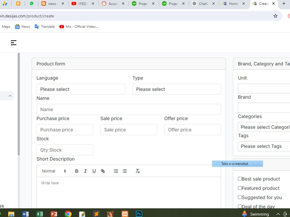 Accurate E-commerce Product Upload Manager in Shopify | Upwork