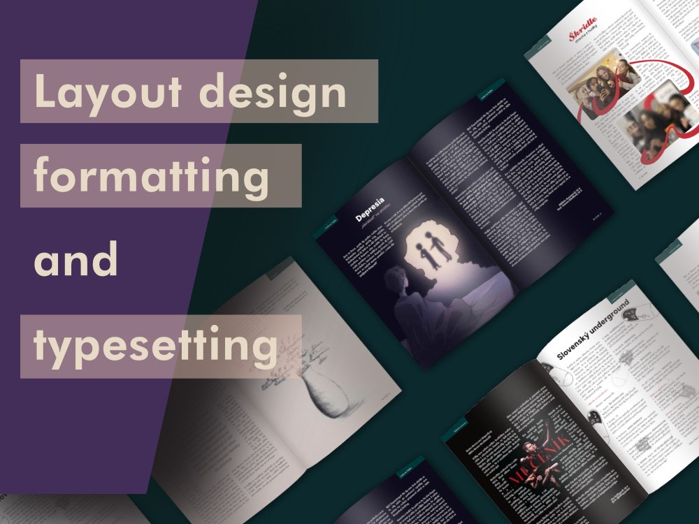 Layout design, formatting and typesetting of magazine and catalog | Upwork