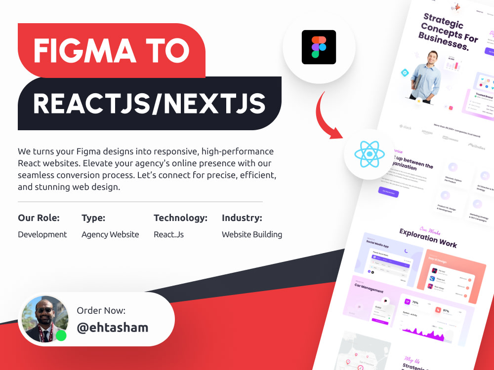 Nextjs Developer Frontend Developer Figma To Nextjs Tailwind Shadcn Upwork 9324