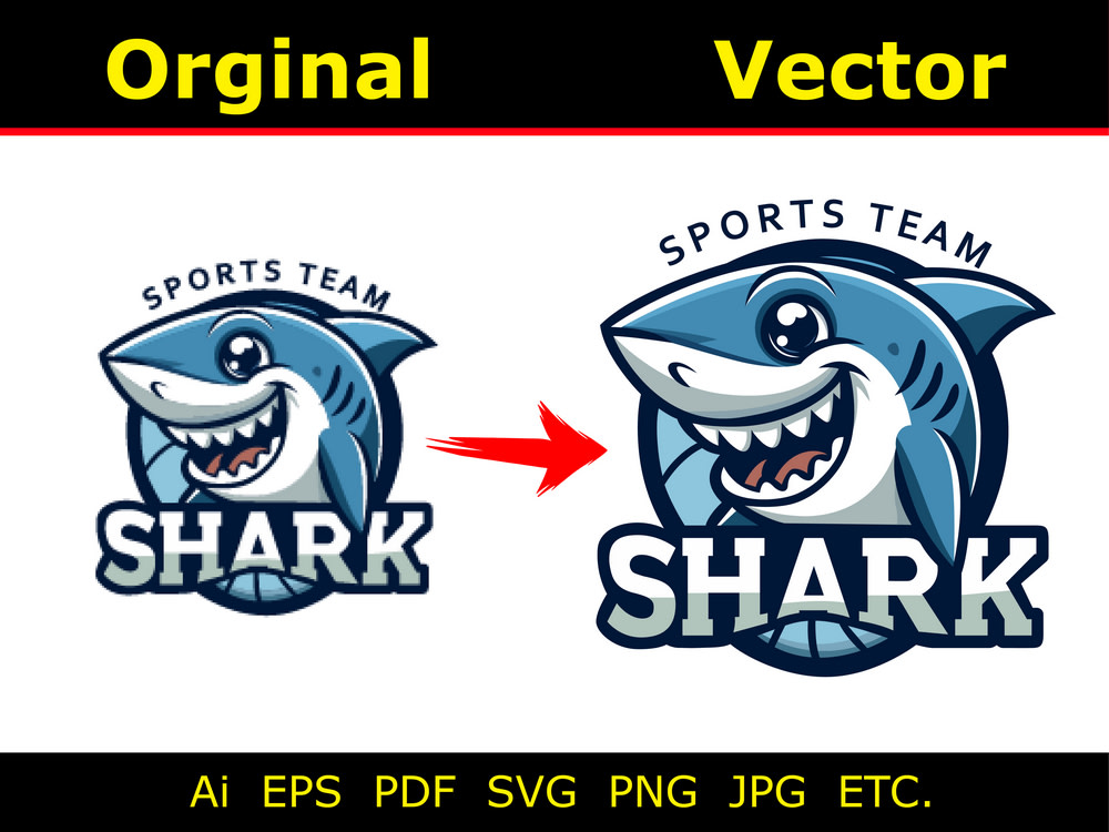Quick vector, best Logo vector, vector tracing, Raster to vector expert ...