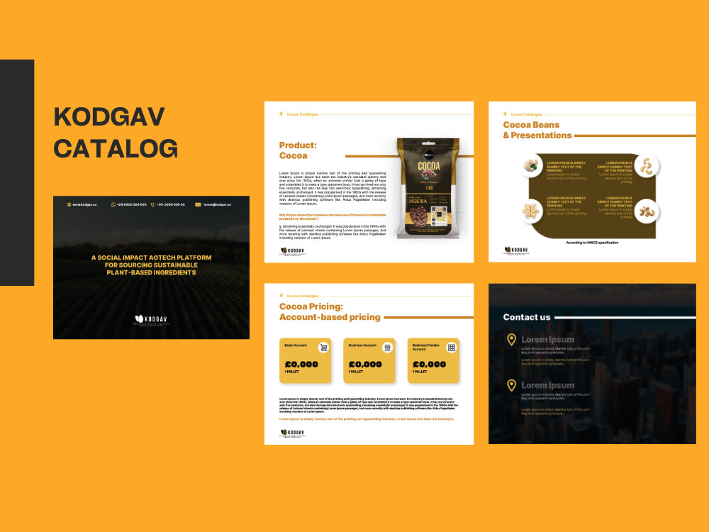 A stunning catalog that captures attention | Upwork