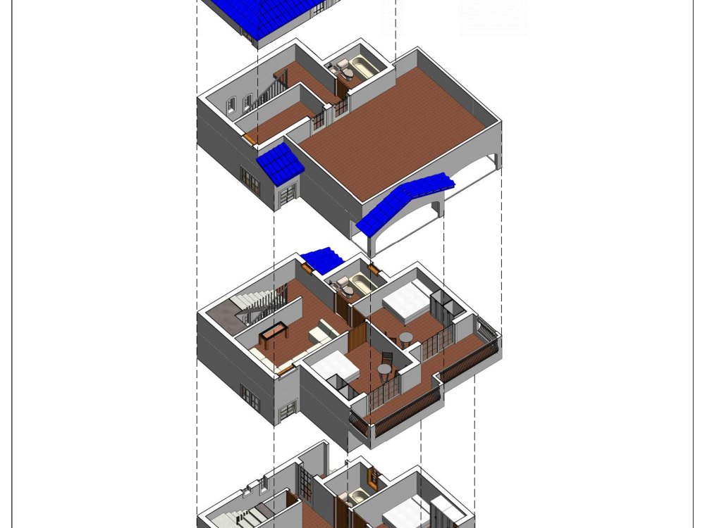 A Complete Arch. Revit Model and Sheets | Upwork