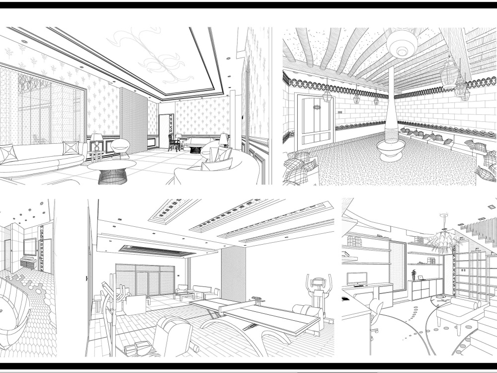 A Complete Arch. Revit Model and Sheets | Upwork