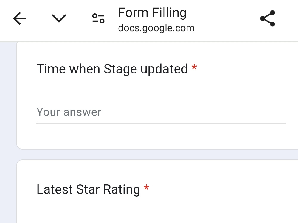 Form filling I am very fast form filling | Upwork