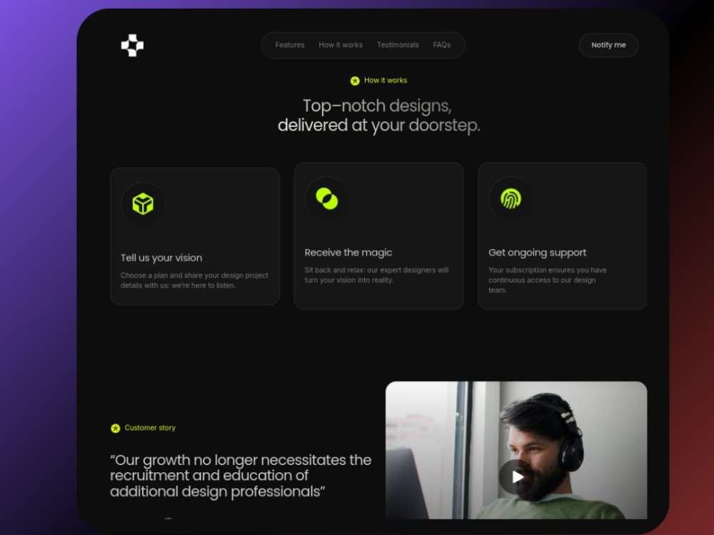 Stunning Agencies, SaaS Landingpage - Customizable for Your Needs | Upwork