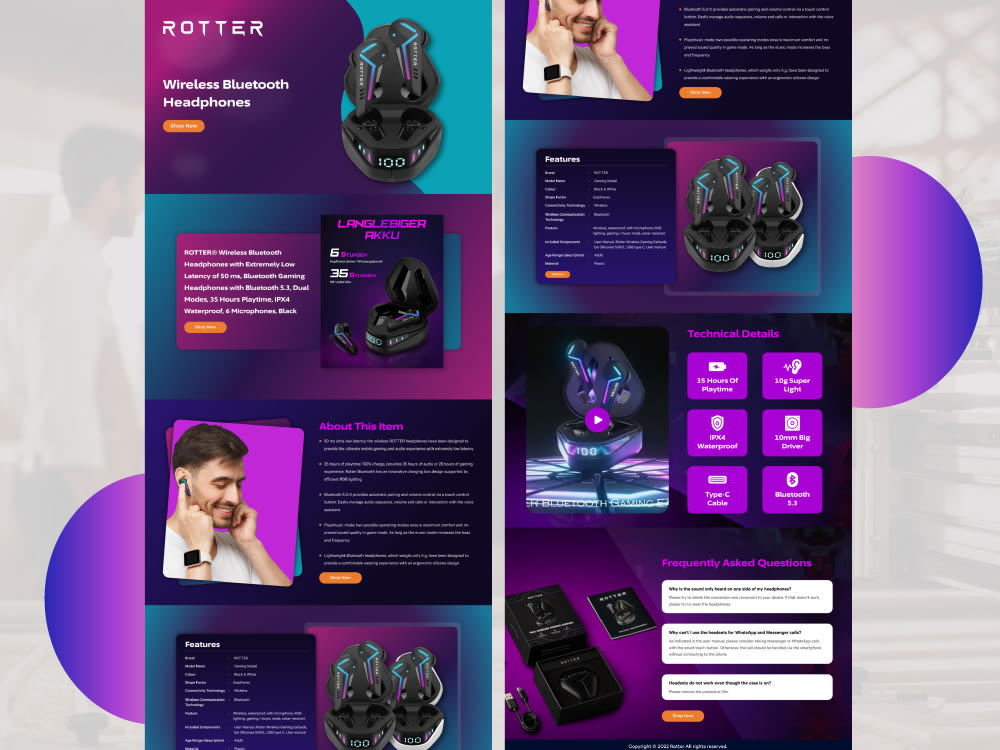 A custom website design UI/ UX | Upwork