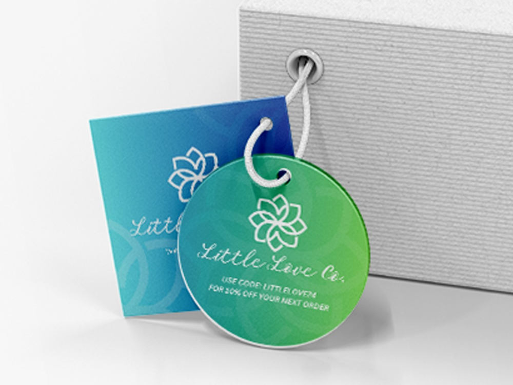 High quality hang tag designs tailored to your branding | Upwork
