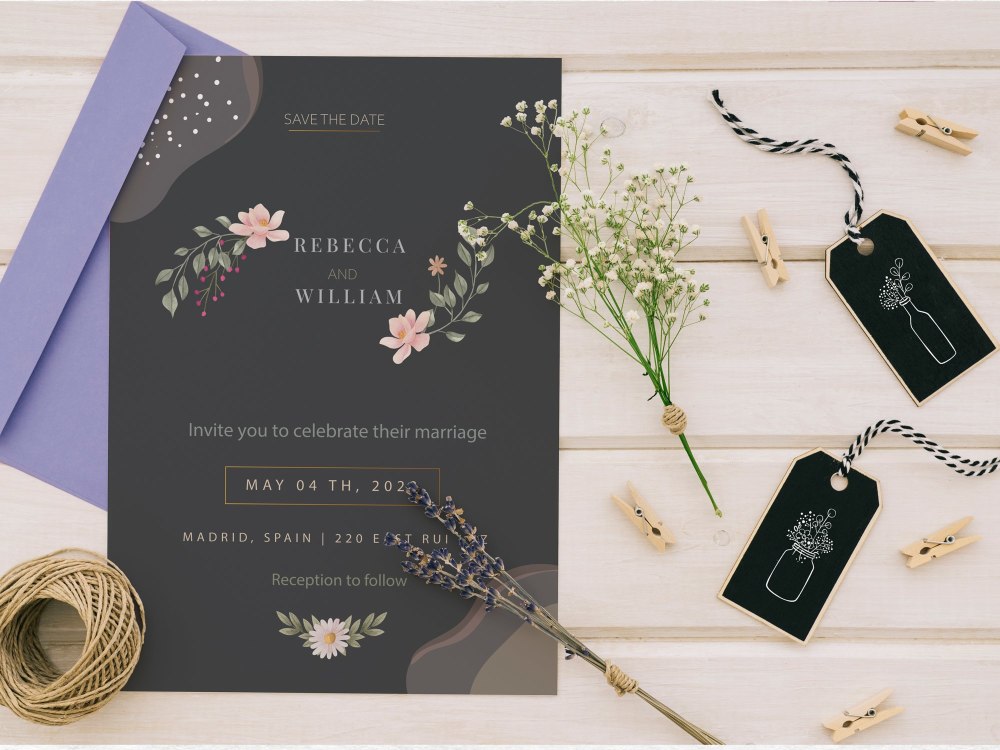 The most beautiful wedding invitation | Upwork