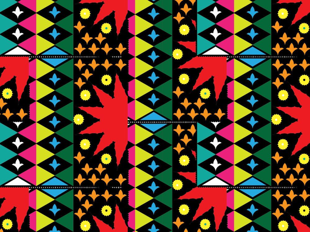 Seamless cultural pattern for fabric | Upwork