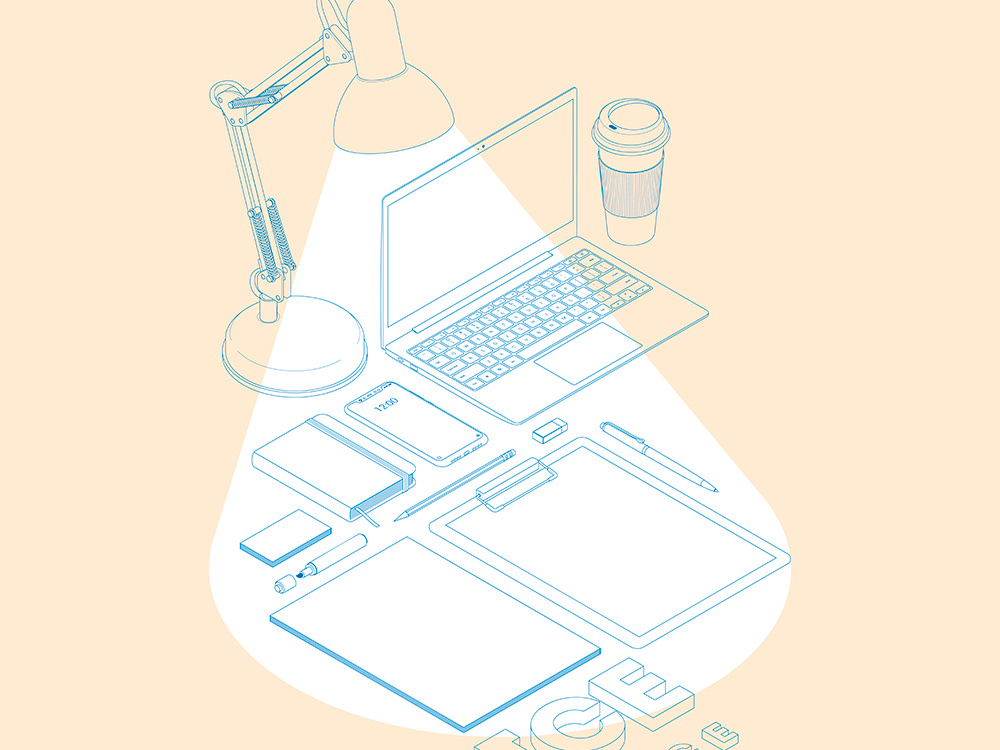 Minimalist / Technical line Illustrations or icons | Upwork
