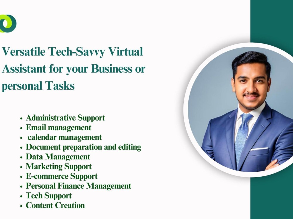 Versatile Tech-Savvy Virtual Assistant for your Business or personal ...