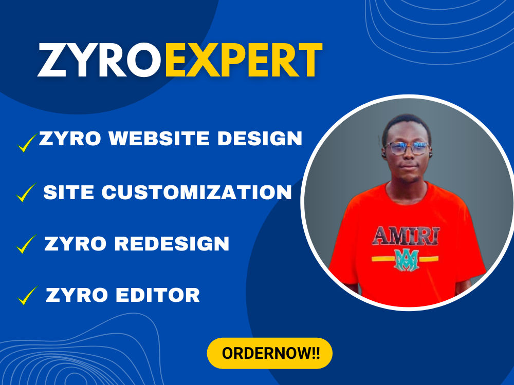 Zyro website design, zyro redesign | Upwork
