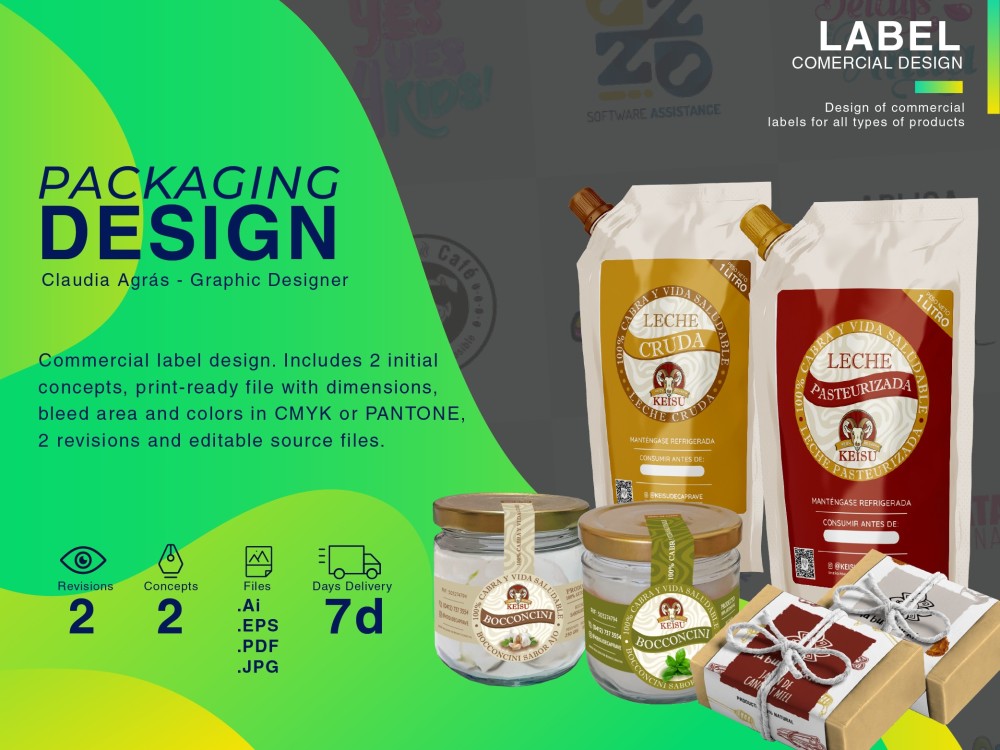 A unique and creative packaging design | Upwork
