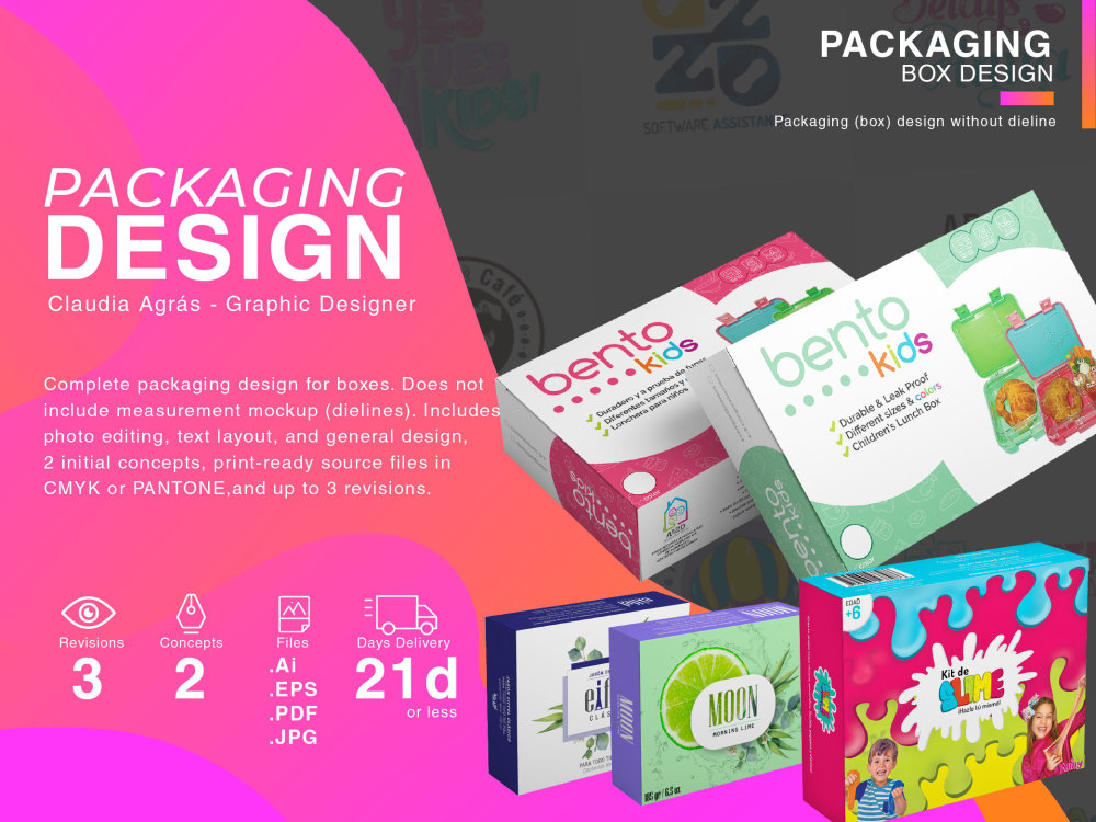 A unique and creative packaging design | Upwork