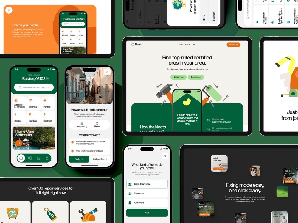 Professional Mobile Application UI/UX Design in Figma | Upwork