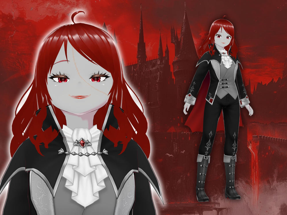 3D VRoid model for 3D VTuber or VRChat, Ready to use in unity | Upwork