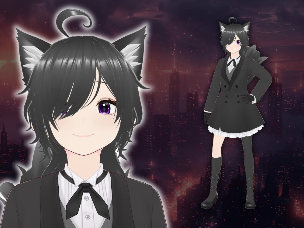 3D VRoid model for 3D VTuber or VRChat, Ready to use in unity | Upwork