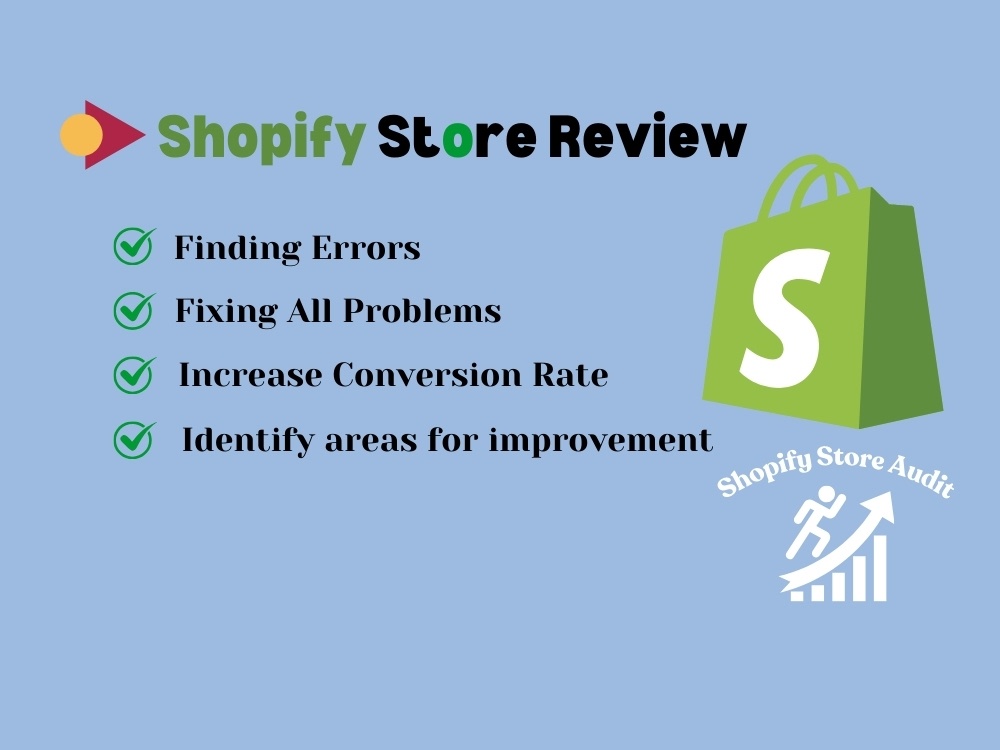 Review audit your Shopify store to increase conversion rate | Upwork