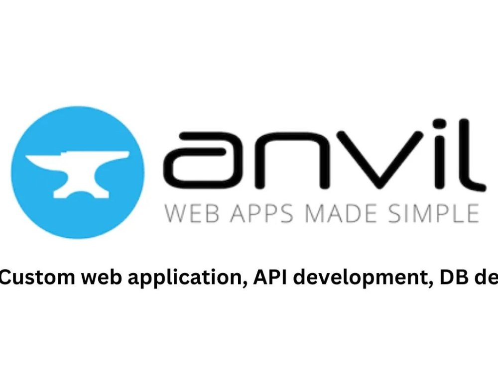 An Anvil web app developer | Upwork