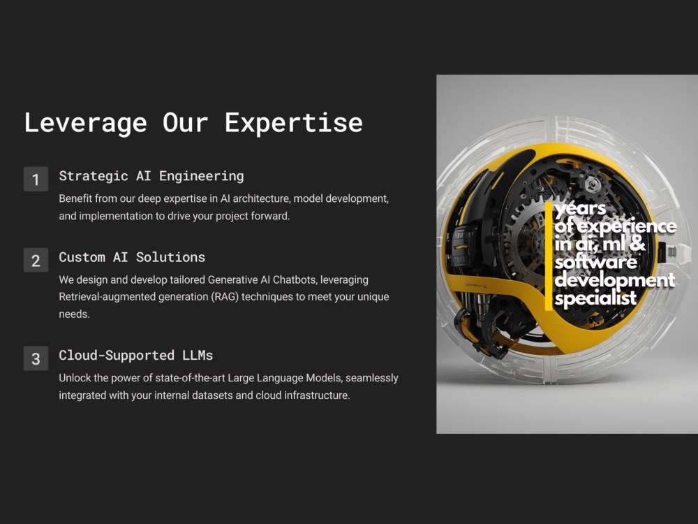 Custom GenAI LLM POC | Upwork