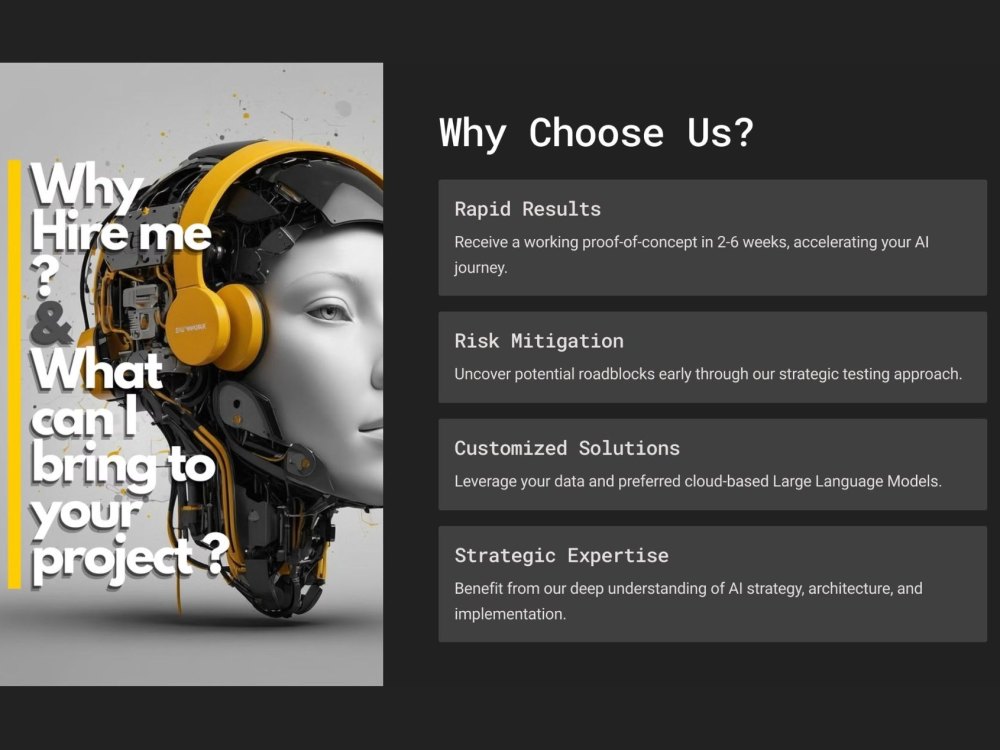 Custom GenAI LLM POC | Upwork