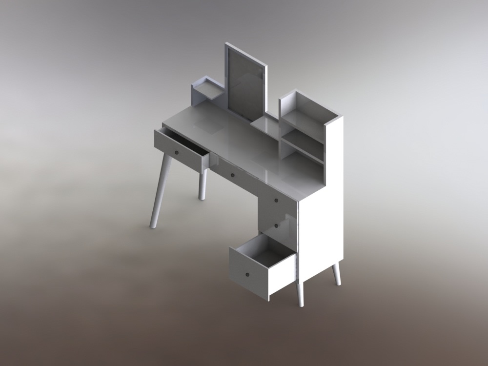 A furniture CAD model | Upwork