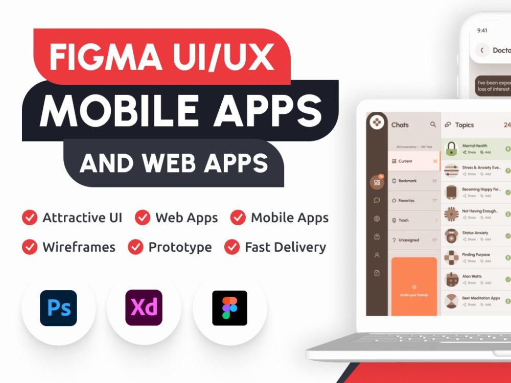 Figma Mobile App Design | Figma Website Design | Figma UI UX ...